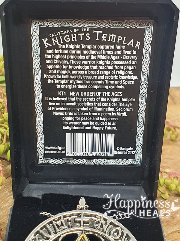 Talismans of the Knights Templar - New Order of the Ages - Happiness Heals