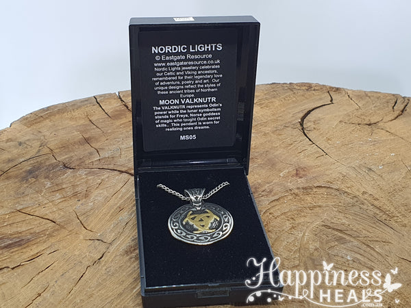 Nordic Lights - Moon Valknutr - Happiness Heals